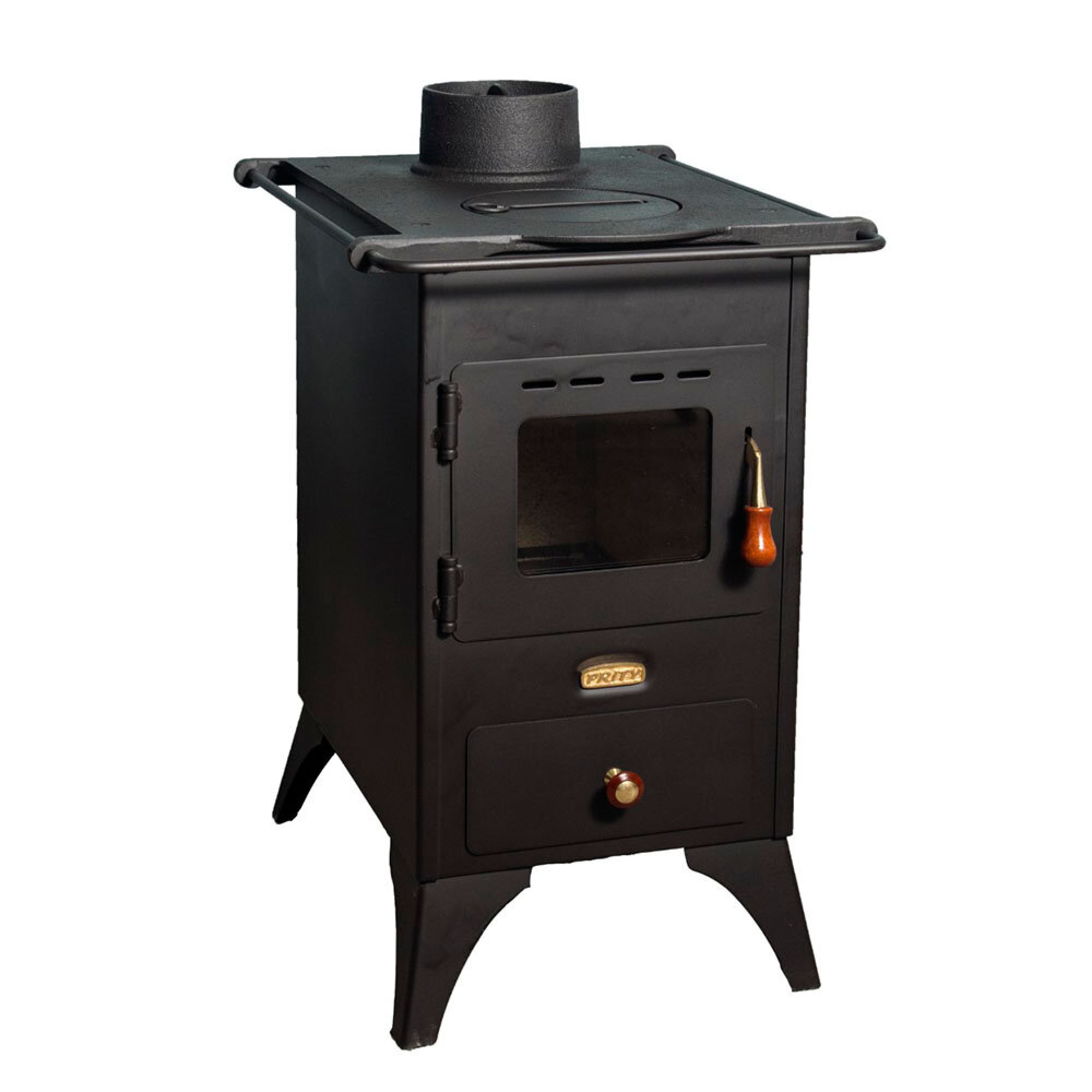 Salamandra a lenha Prity Mini 5.2kW – Melhor preço & entrega gratuita ...